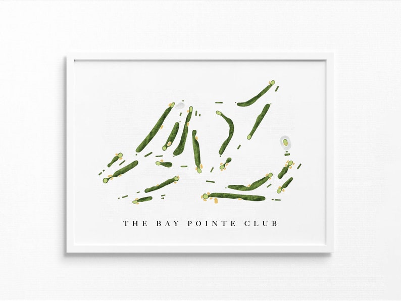 The Bay Pointe Club | Onset, MA | Golf Course Map, Personalized Golf ...