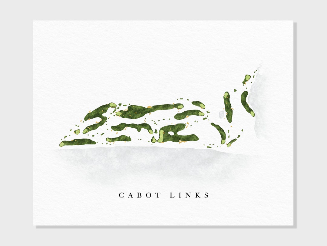Cabot Links | Nova Scotia, Canada | Golf Course Map, Personalized Golf ...
