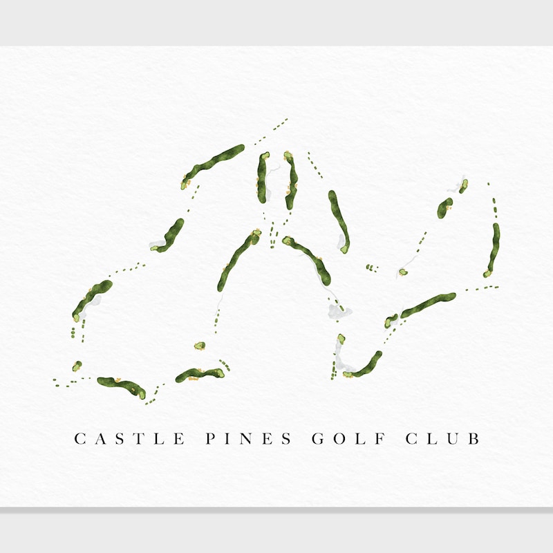 The Castle Golf Club - Etsy