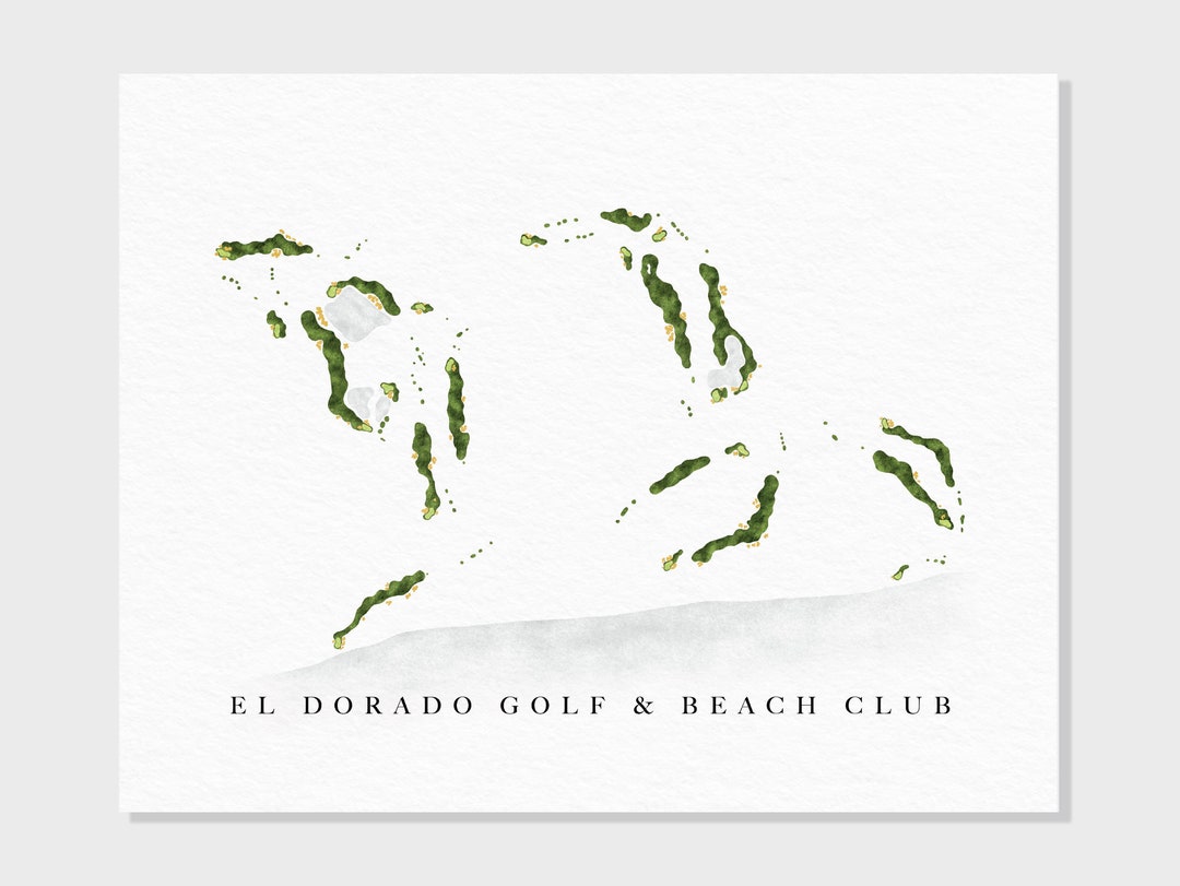El Dorado Golf & Beach Club | Los Cabos, Mexico | Golf Course Map ...