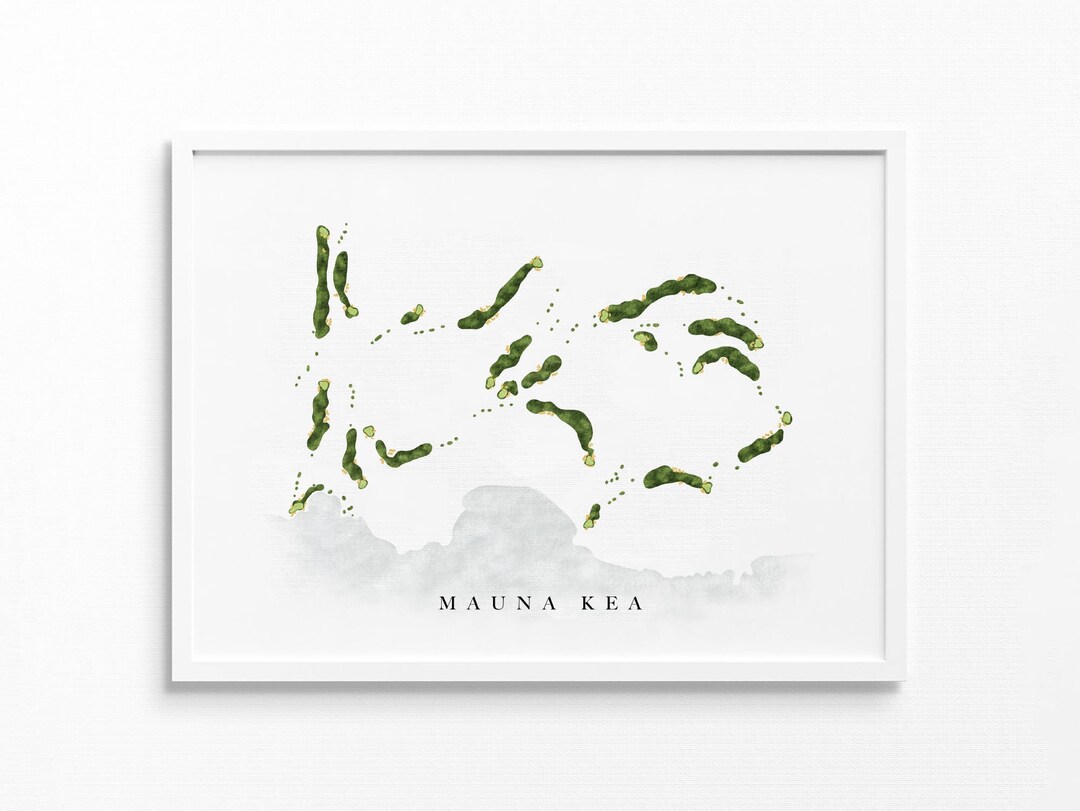 Mauna Kea Golf Course | Waimea, HI | Golf Course Map, Personalized Golf ...