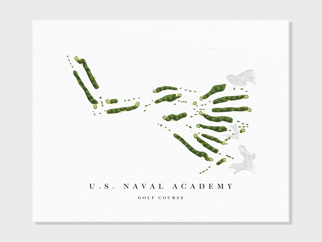 US Naval Academy Golf Club | Annapolis, MD | Golf Course Map ...