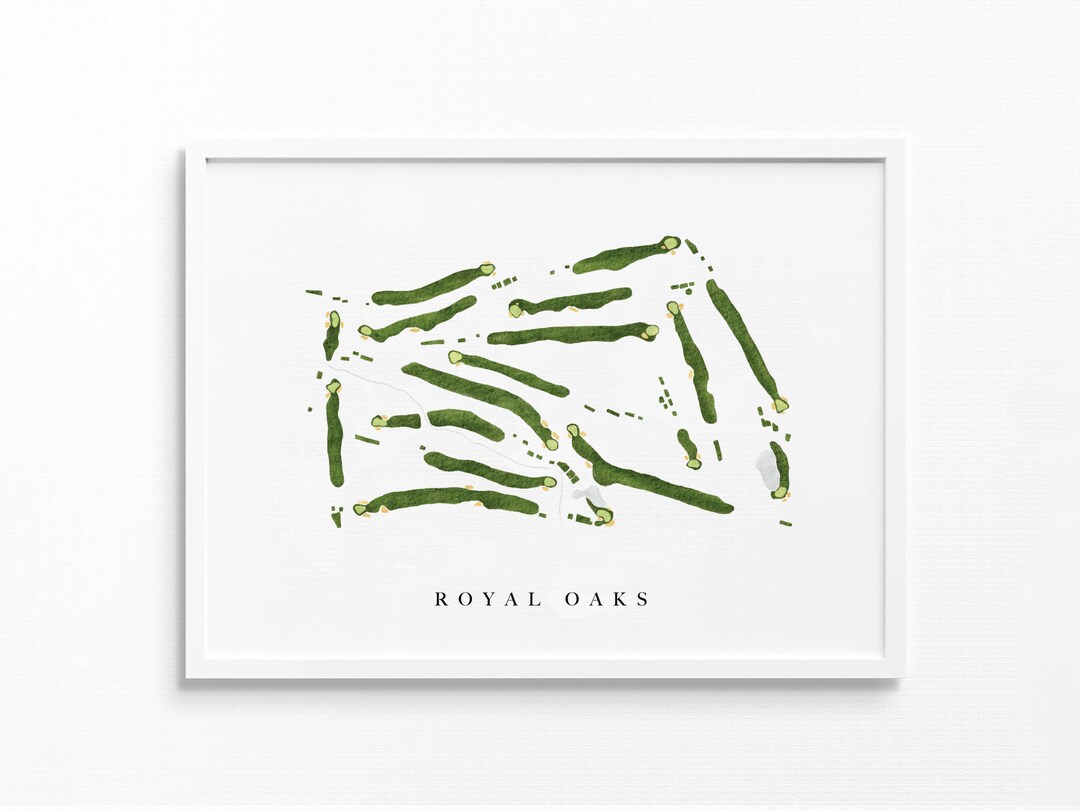 Royal Oaks Country Club | Vancouver, WA | Golf Course Map, Golf ...