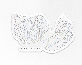Brighton Sticker - Etsy