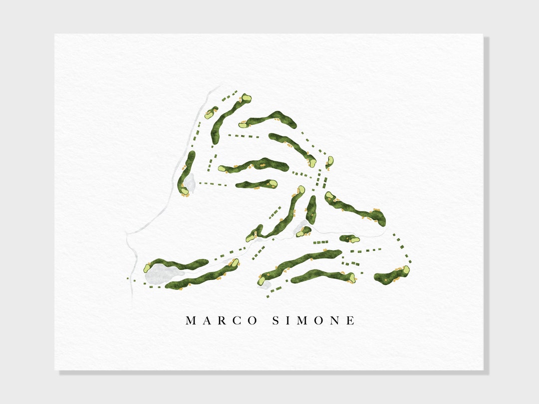 Marco Simone Golf & Country Club | Rome, Italy | Golf Course Map ...