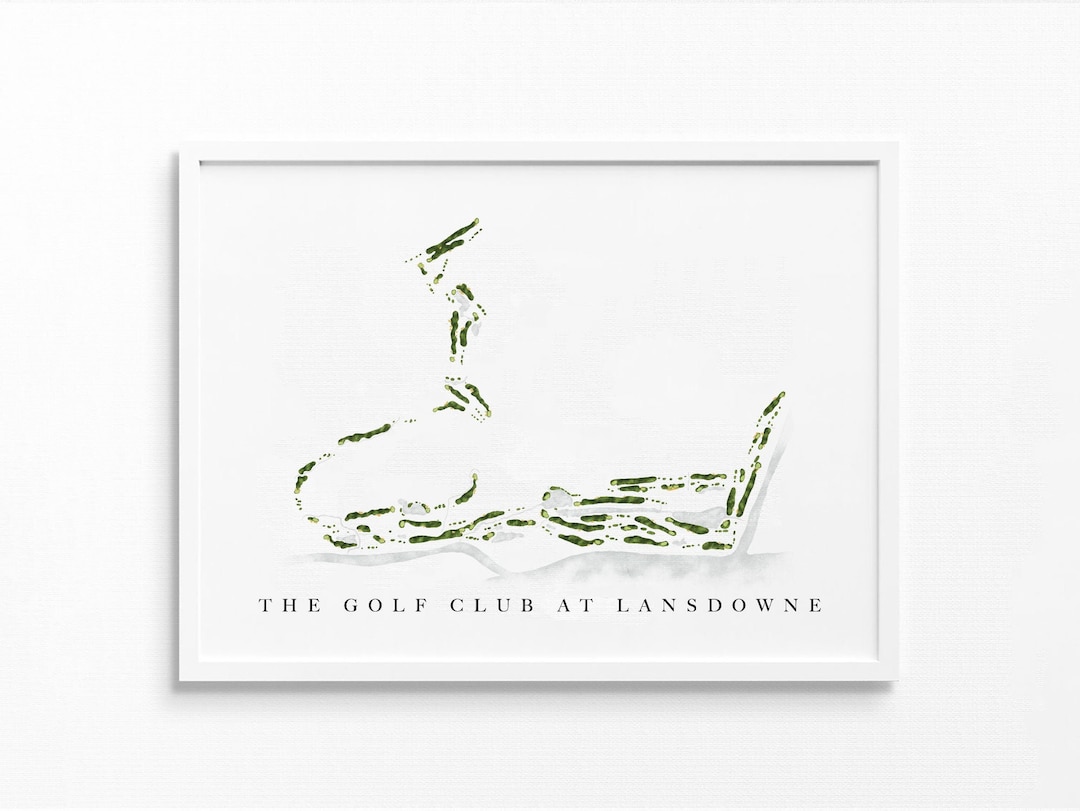 Golf Club at Lansdowne | Lansdowne, VA | Golf Course Map, Personalized ...