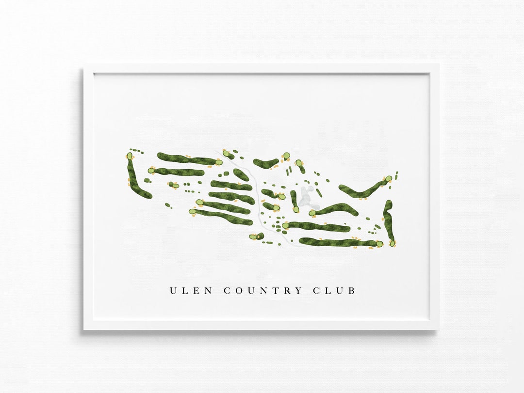 Ulen Country Club | Lebanon, IN | Golf Course Map, Personalized Golf ...