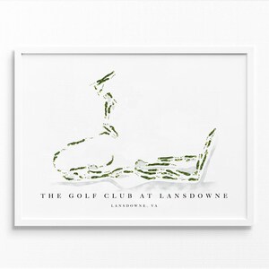 Golf Club at Lansdowne | Lansdowne, VA | Golf Course Map, Personalized ...