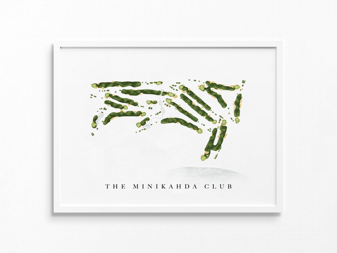 The Minikahda Club | Minneapolis, MN | Golf Course Map, Personalized ...