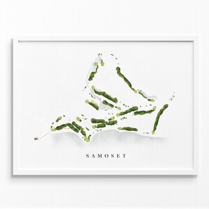Samoset Resort | Rockport, ME | Golf Course Map, Personalized Golf Art ...
