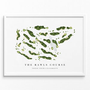 The Rawls Course, Texas Tech University | Lubbock, TX | Course Map ...