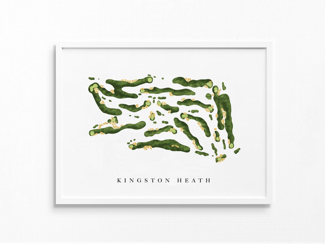 Kingston Heath Golf Club | Australia | Golf Course Map, Personalized ...