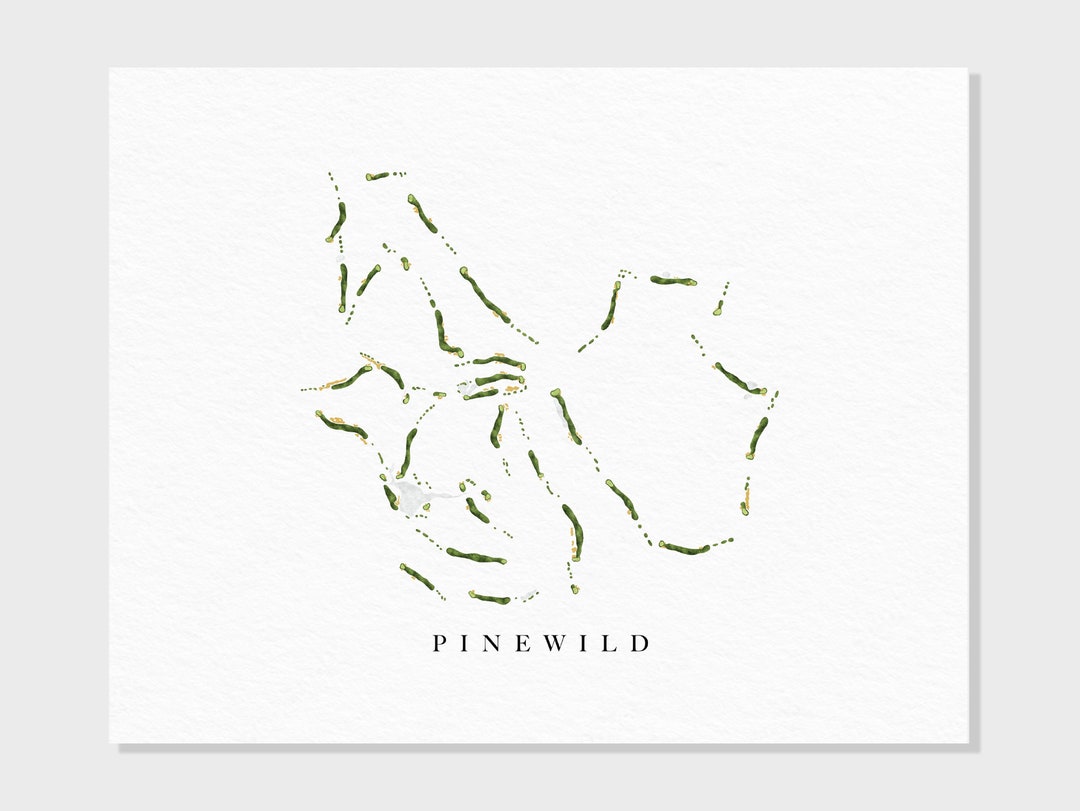 Pinewild Country Club of Pinehurst | Pinehurst, NC | Golf Course Map ...