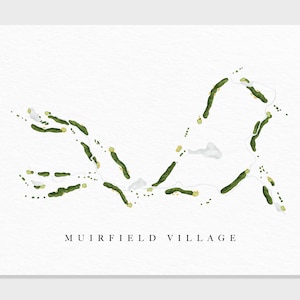 Muirfield Village Golf Club | Dublin, OH | Golf Course Map ...