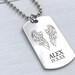 Custom Photo Dog Tag Photo and Personalized Message - Etsy