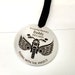 Winged Motorcycle Memorial Ornament • Loss Loved One • Memorial Biker ...