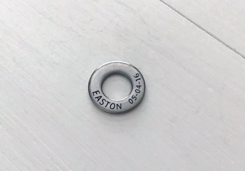 Personalized Washer Fathers Day Gift Gift Grandfathers - Etsy