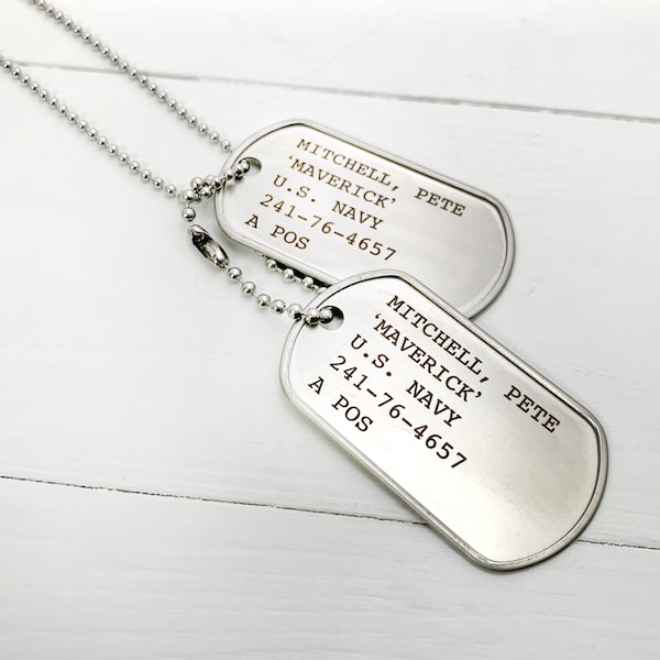 Dog Tag - Etsy