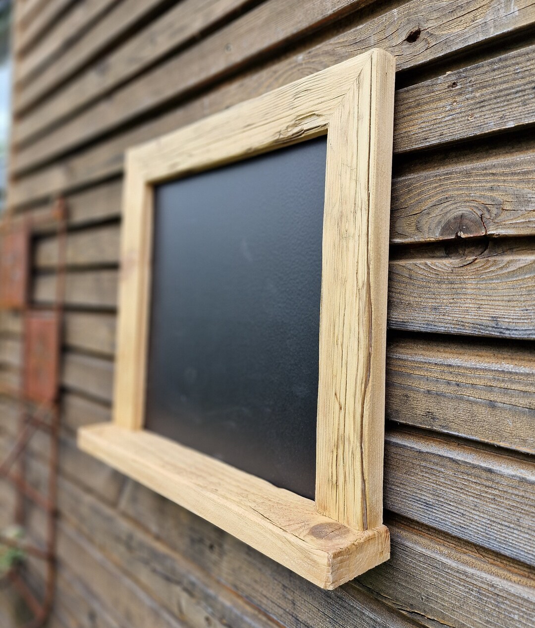 Kitchen Board Old Wood Wall Note Chalk Gastro Memo Board Magnetic Board ...