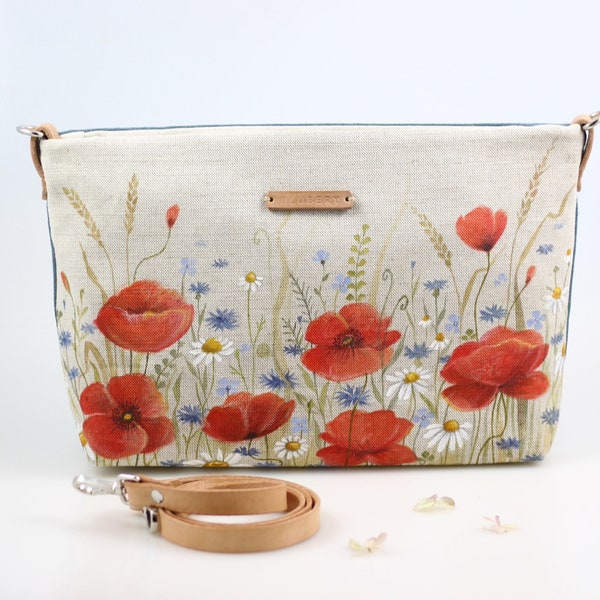 Hand Painted Bag - Etsy