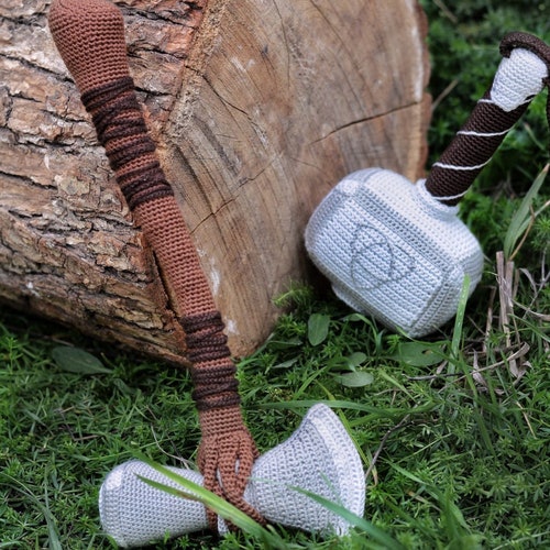 Crochet Pattern Axe of Thor PDF File Amigurumi Tutorial - Etsy