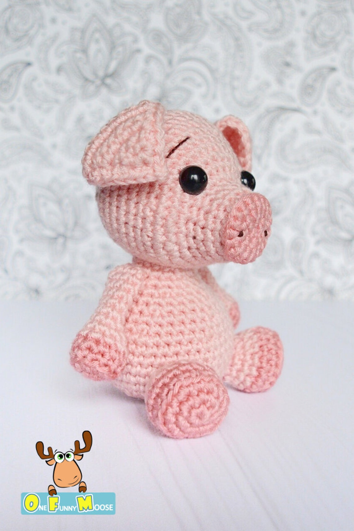 PATTERN: Crochet Piggy PDF File Amigurumi Pig Crochet | Etsy