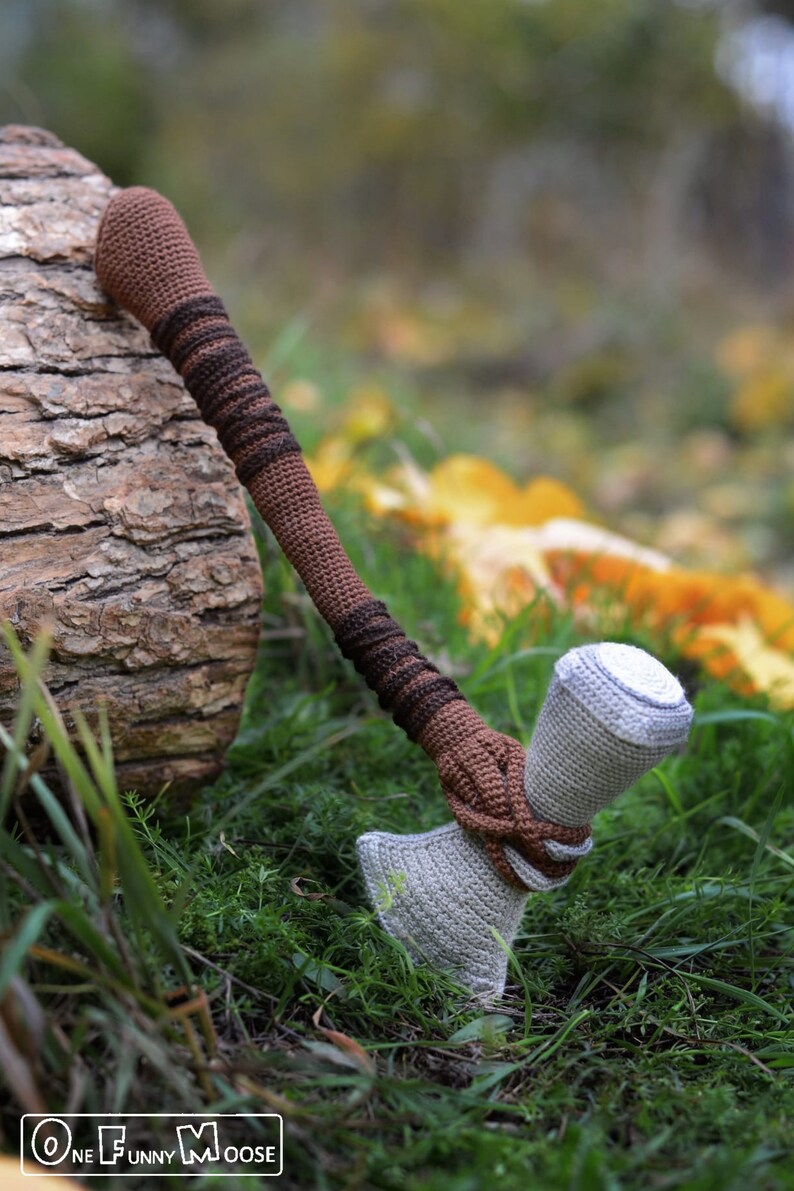 SET of Thor: Crochet Patterns Hammer and Axe of Thor (PDF), Amigurumi ...