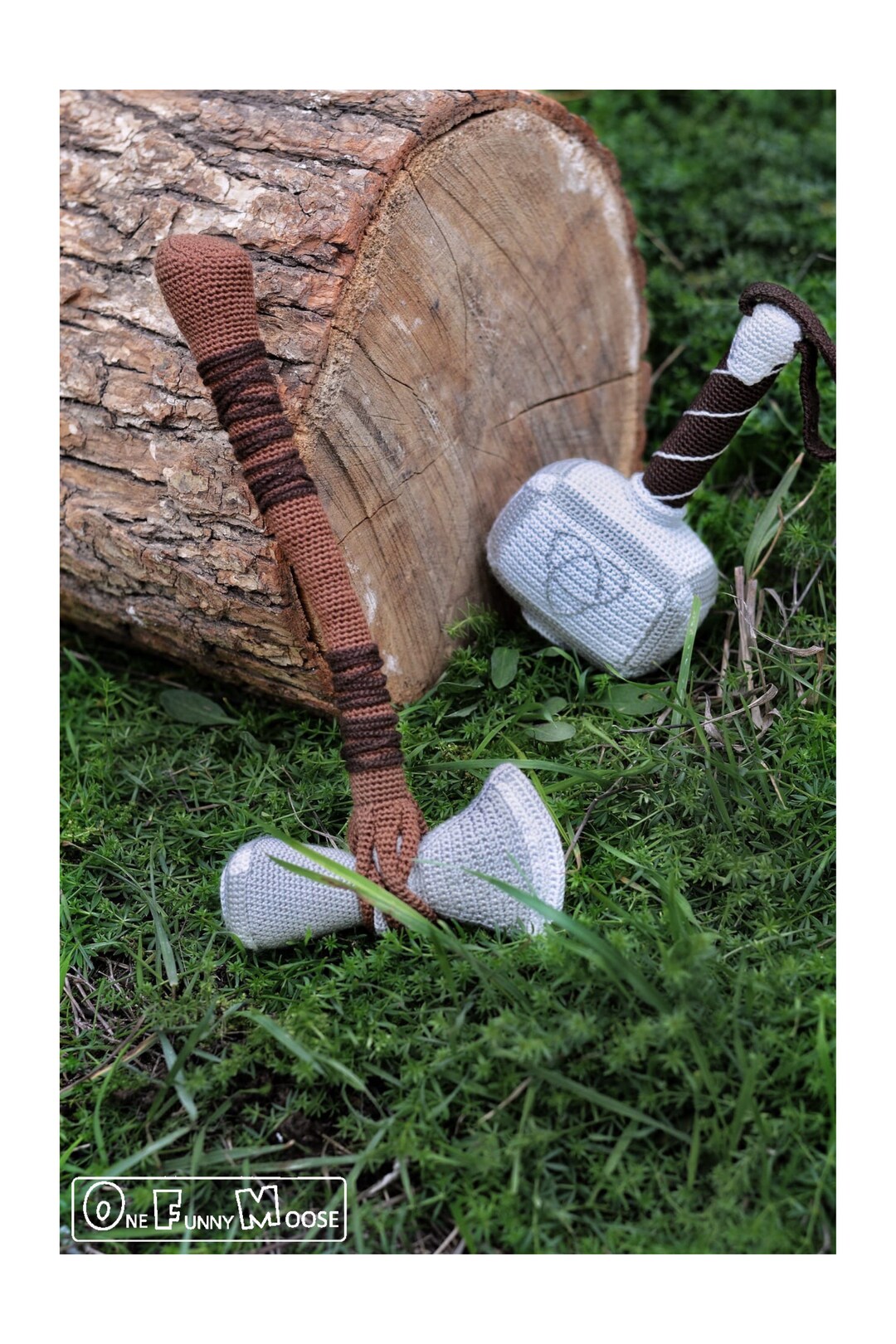 SET of Thor: Crochet Patterns Hammer and Axe of Thor (PDF), Amigurumi ...