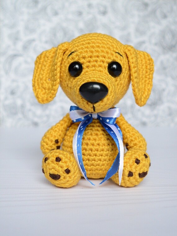 PATTERN: Crochet dog Labrador PDF file amigurumi dog | Etsy