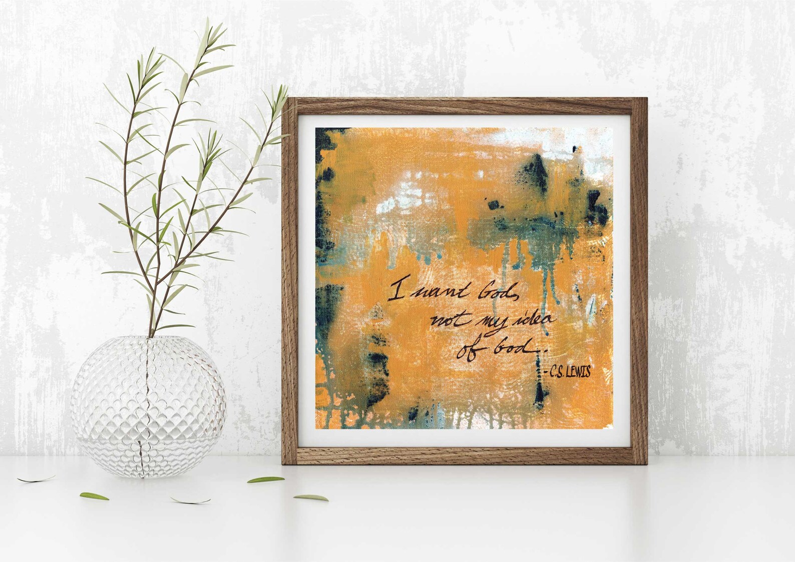 Inspirational Wall Art Print Religious Art Quote Wall Art - Etsy