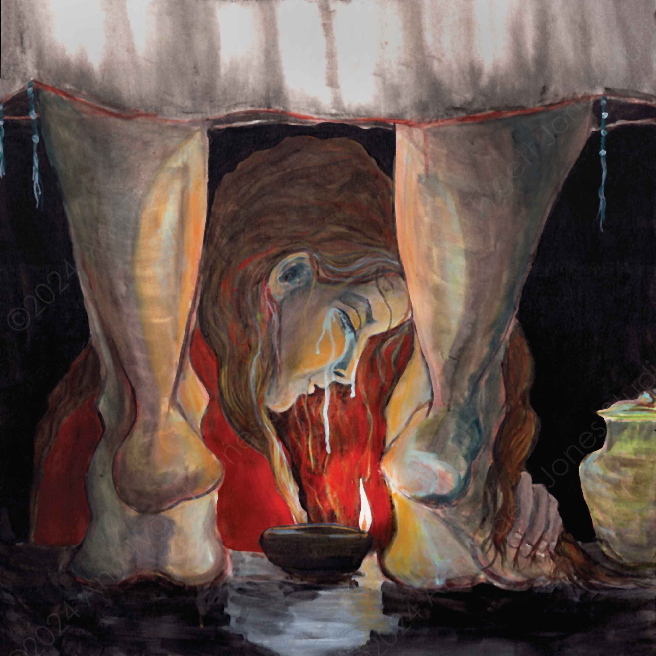 Tears of Redemption, Catholic Decor, Catholic Art, Catholic Art Print ...