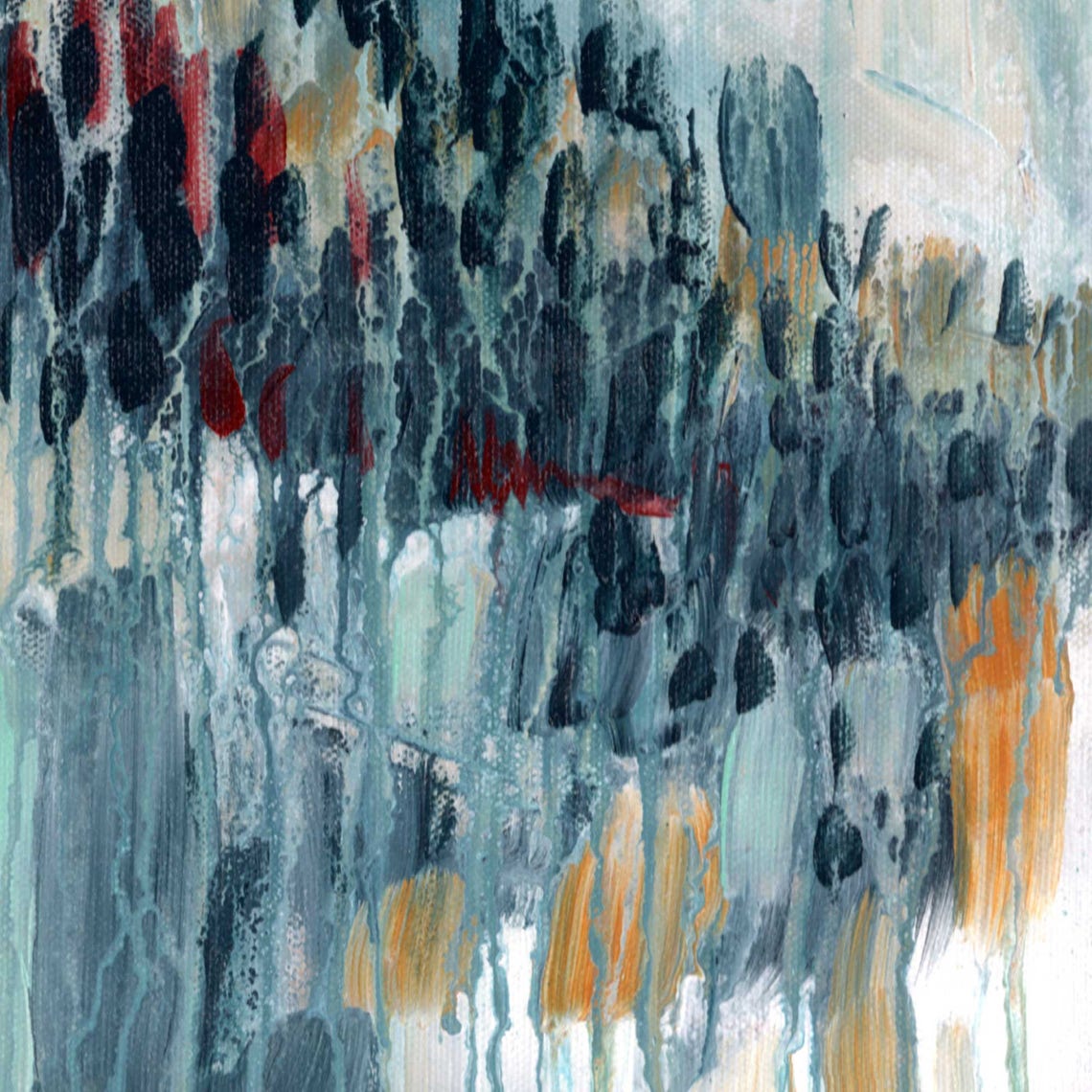 Abstract Painting Mid Century Modern Art Original Abstract - Etsy