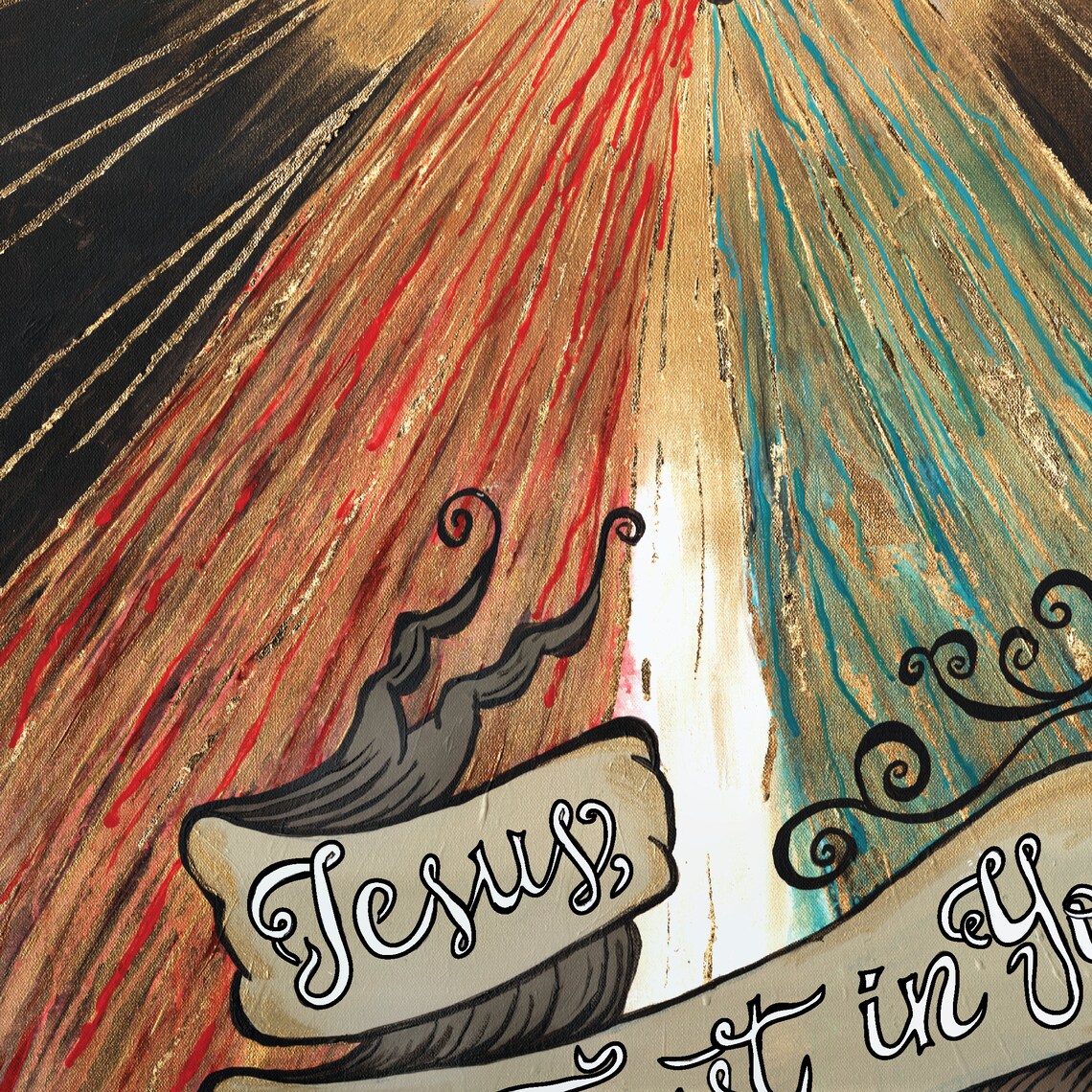 Divine Mercy, Sacred Heart of Jesus, Christian Art, Catholic Art ...