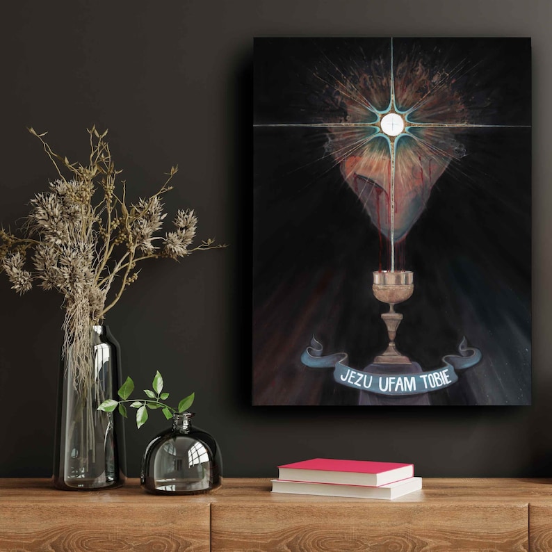 MERCY, Divine Mercy, Catholic Wall Art, Catholic Art, Eucharist Art ...