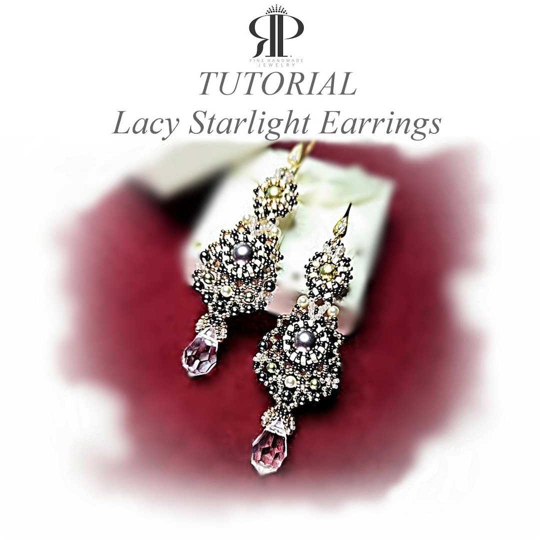 Lacy Starlight Earrings Tutorial - Etsy