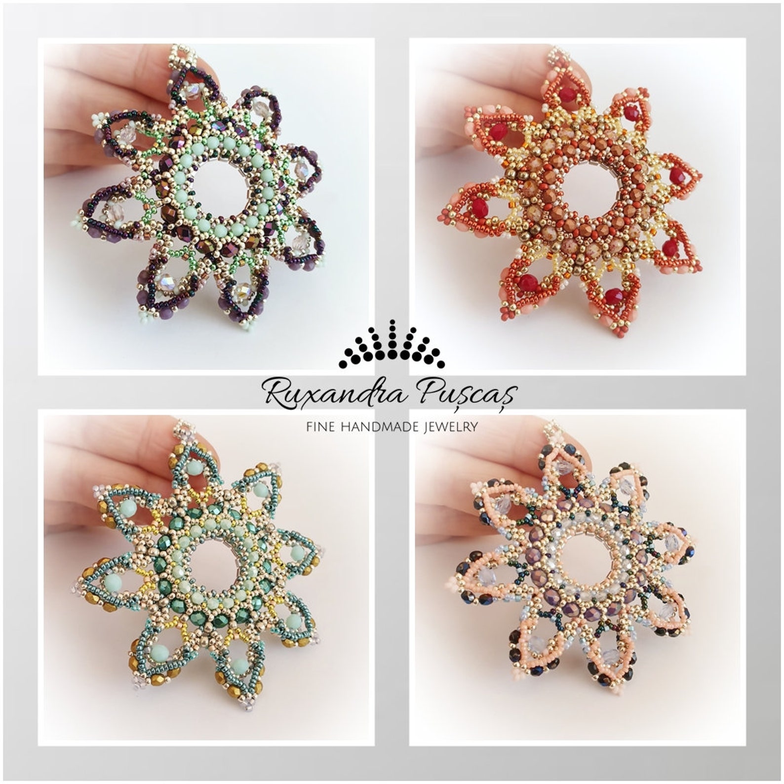 Whirlwind Star Pendant/ornament Tutorial - Etsy
