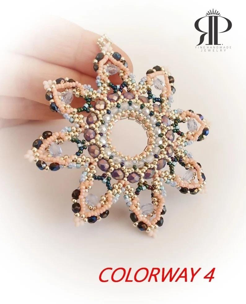 Whirlwind Star Pendant/ornament Tutorial - Etsy