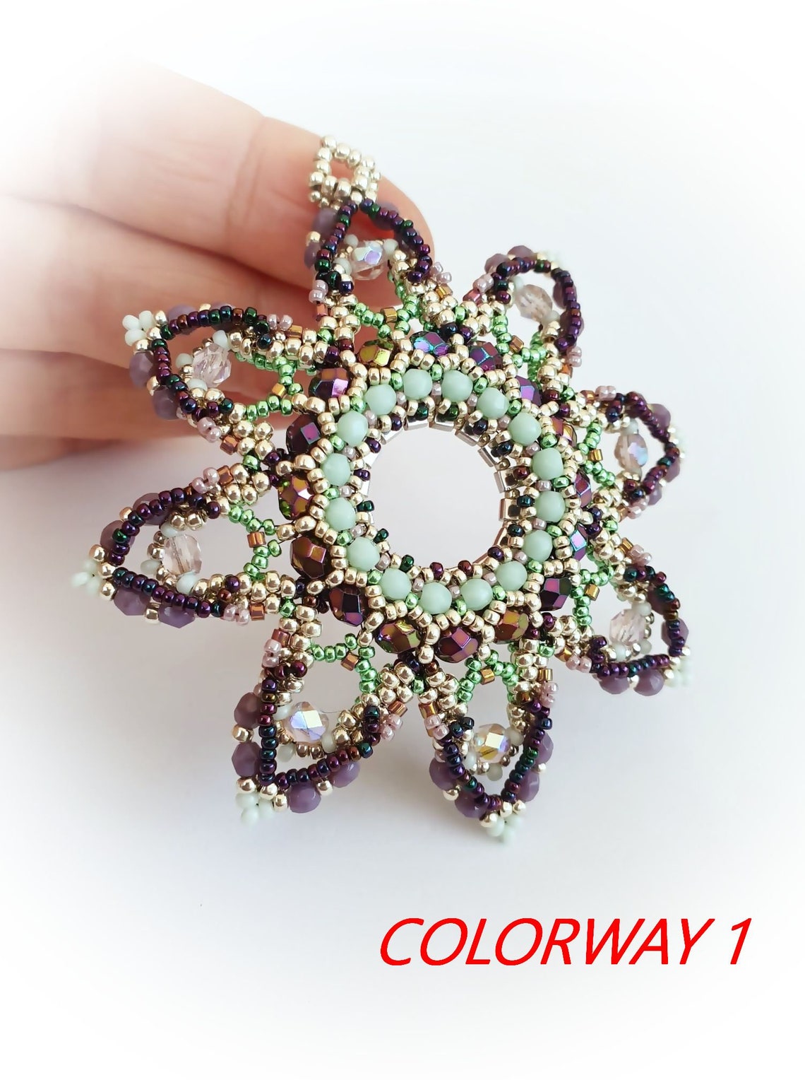 Whirlwind Star Pendant/ornament Tutorial - Etsy