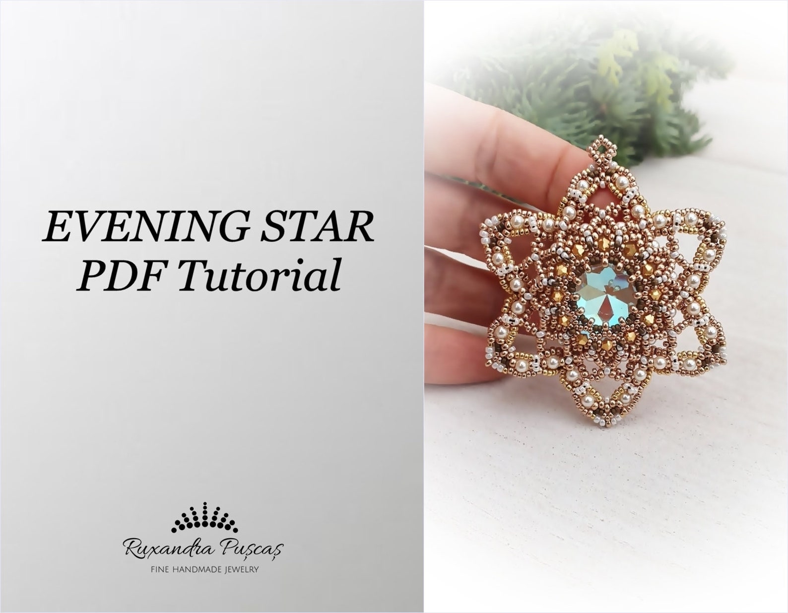 Evening Star Pendant/ornament Tutorial - Etsy