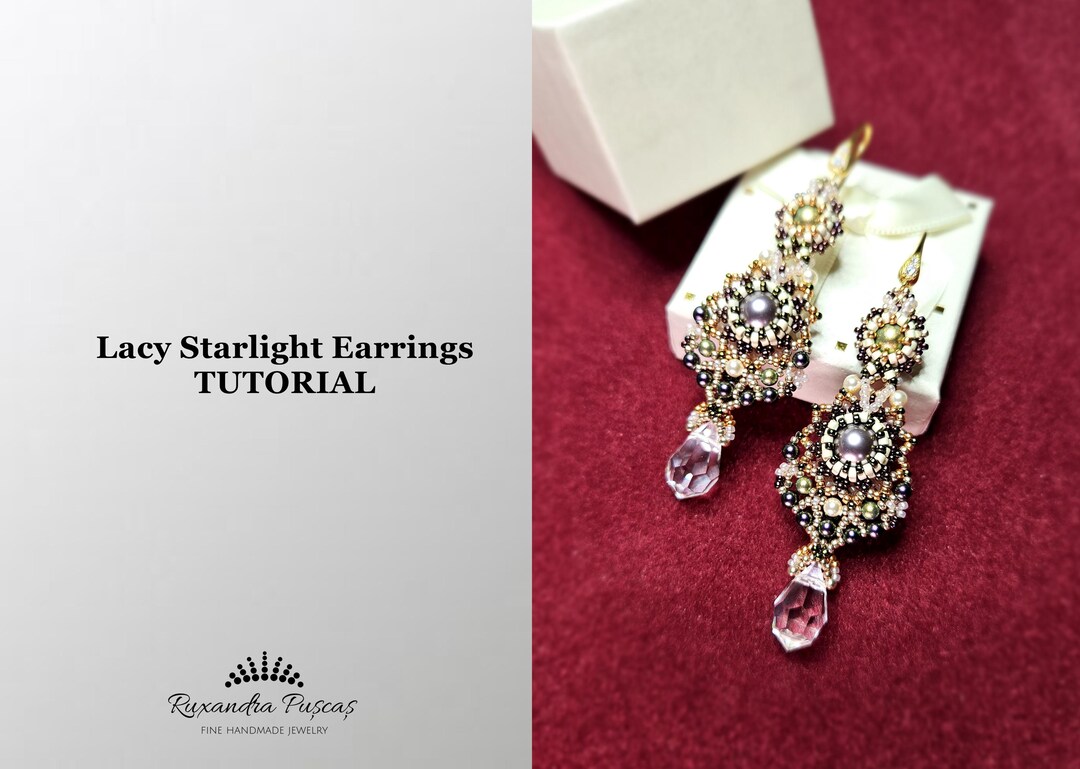 Lacy Starlight Earrings Tutorial - Etsy
