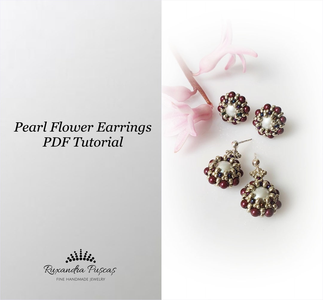 Pearl Flower Tutorial - Etsy