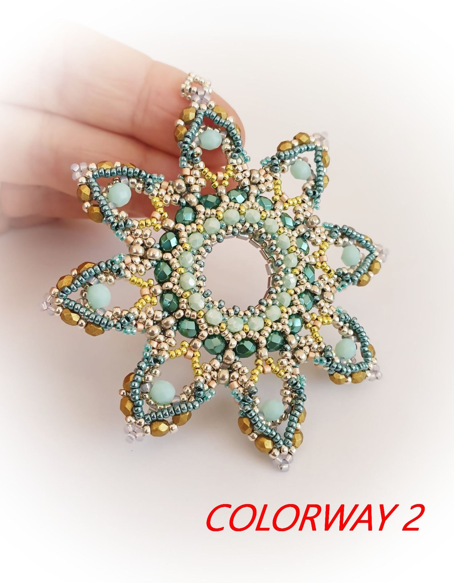 Whirlwind Star Pendant/ornament Tutorial - Etsy