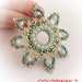 Whirlwind Star Pendant/ornament Tutorial - Etsy