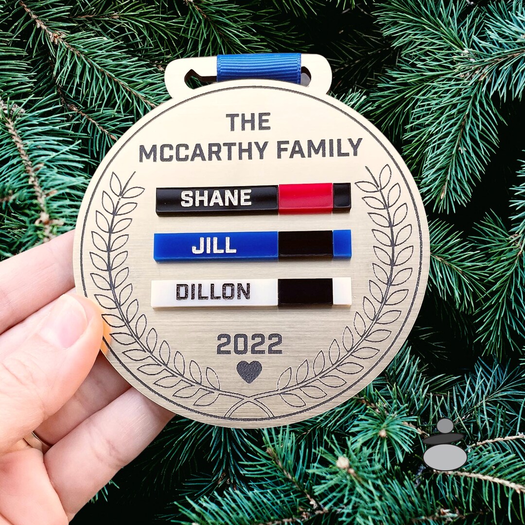 Brazilian Jiu Jitsu Personalized Family Ornament Gift Idea, Jiu Jitsu ...