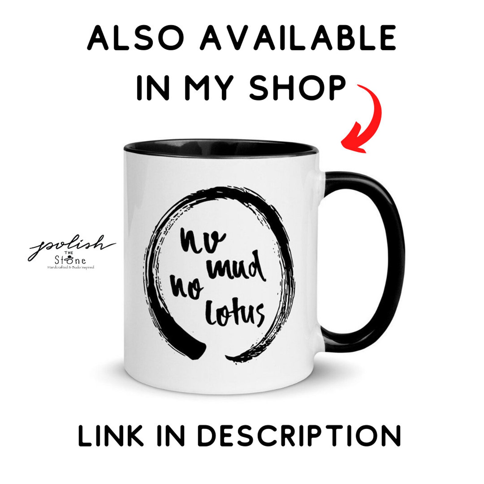 No Mud No Lotus Enso Print No Mud No Lotus Poster | Etsy