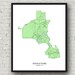 Papago Park Map Printable Papago Park Arizona Tempe AZ Wall - Etsy