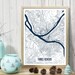 Pittsburgh Three Rivers Printable Map, Three Rivers Map, Three Rivers ...