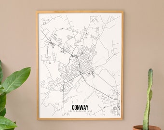 Printable Conway South Carolina - Etsy
