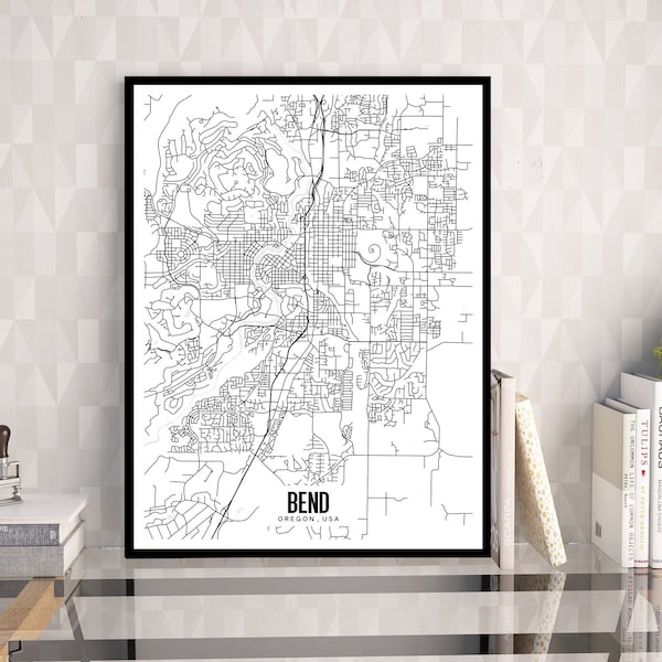 Oregon Print - Etsy