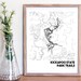 Kickapoo State Park Mountain Bike Trails Map Printable - Etsy